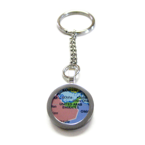 Kiola Designs | Accessories | United Arab Emirates Map Keychain | Poshmark